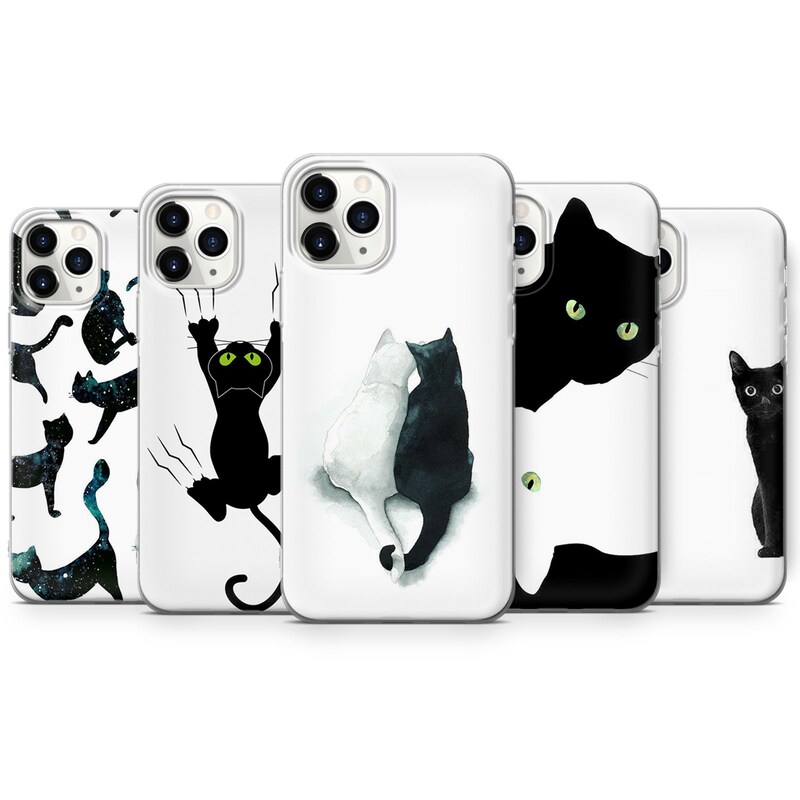 Cat Cell Phone Case - Etsy