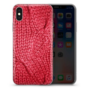 Knitted Texture, Knitting,handicrafts Phone Case Cover for iPhone ...