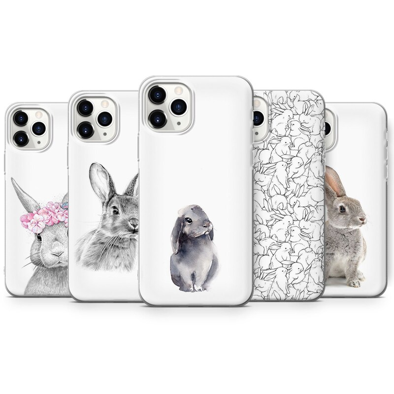 Rabbit Phone Case - Etsy
