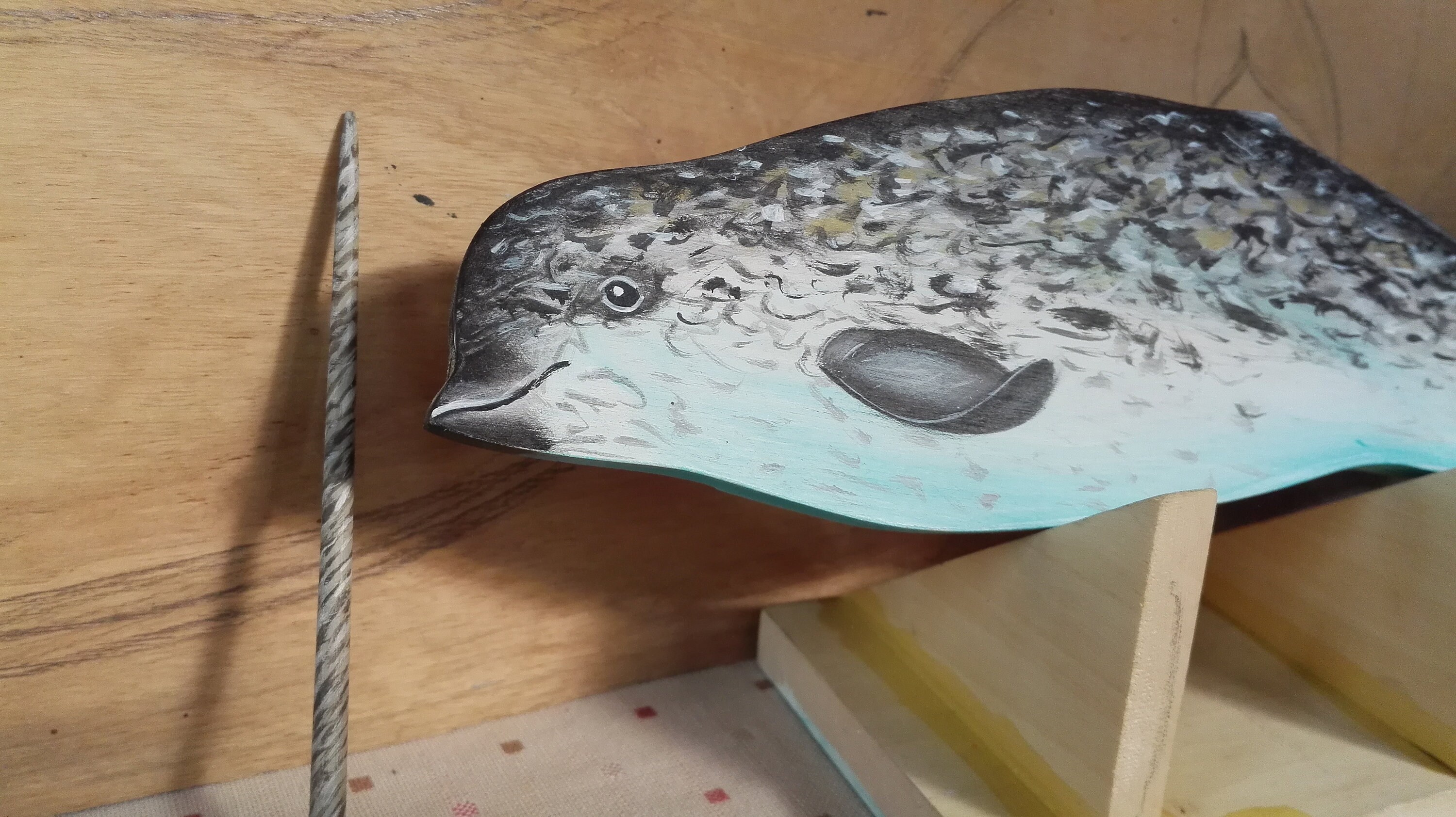 Narwhal Magnet Fridge Wood Fish Magnet Handmade Magnet Big - Etsy
