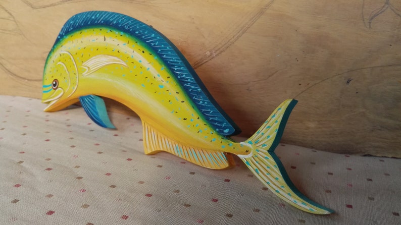 Yellow Fish Magnet, Fridge Magnet Kitchen Magnet Wood Fish Magnet ...