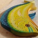 Yellow Fish Magnet, Fridge Magnet Kitchen Magnet Wood Fish Magnet ...
