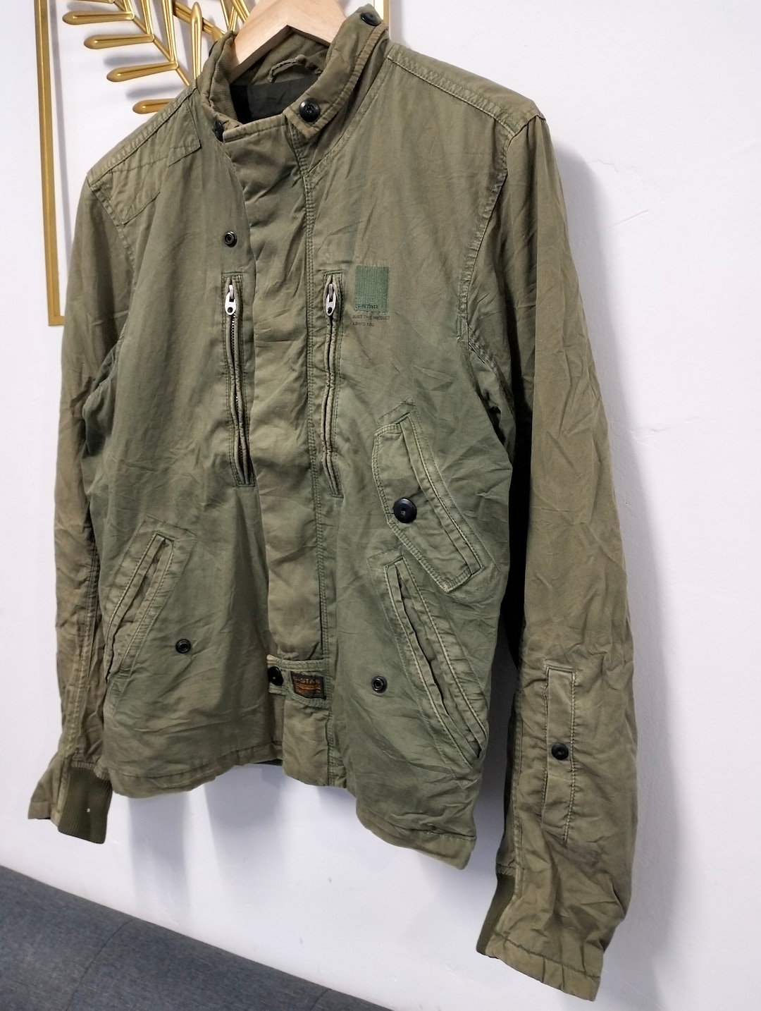 G Star Raw Tactical Jacket G Star Sweater Coat - Etsy