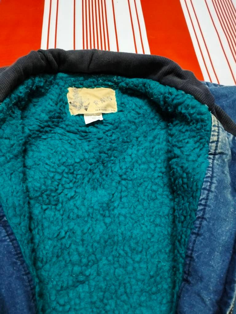 Vintage Edwin Workwear Denim Jacket / Tag M Good Fit S / Vintage Denim ...