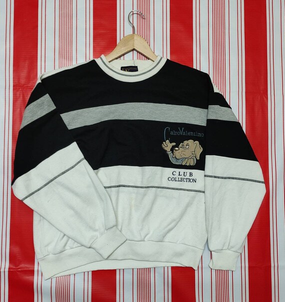 Vintage Calro Valentino club Collection Sweatshirt Pu… - Gem