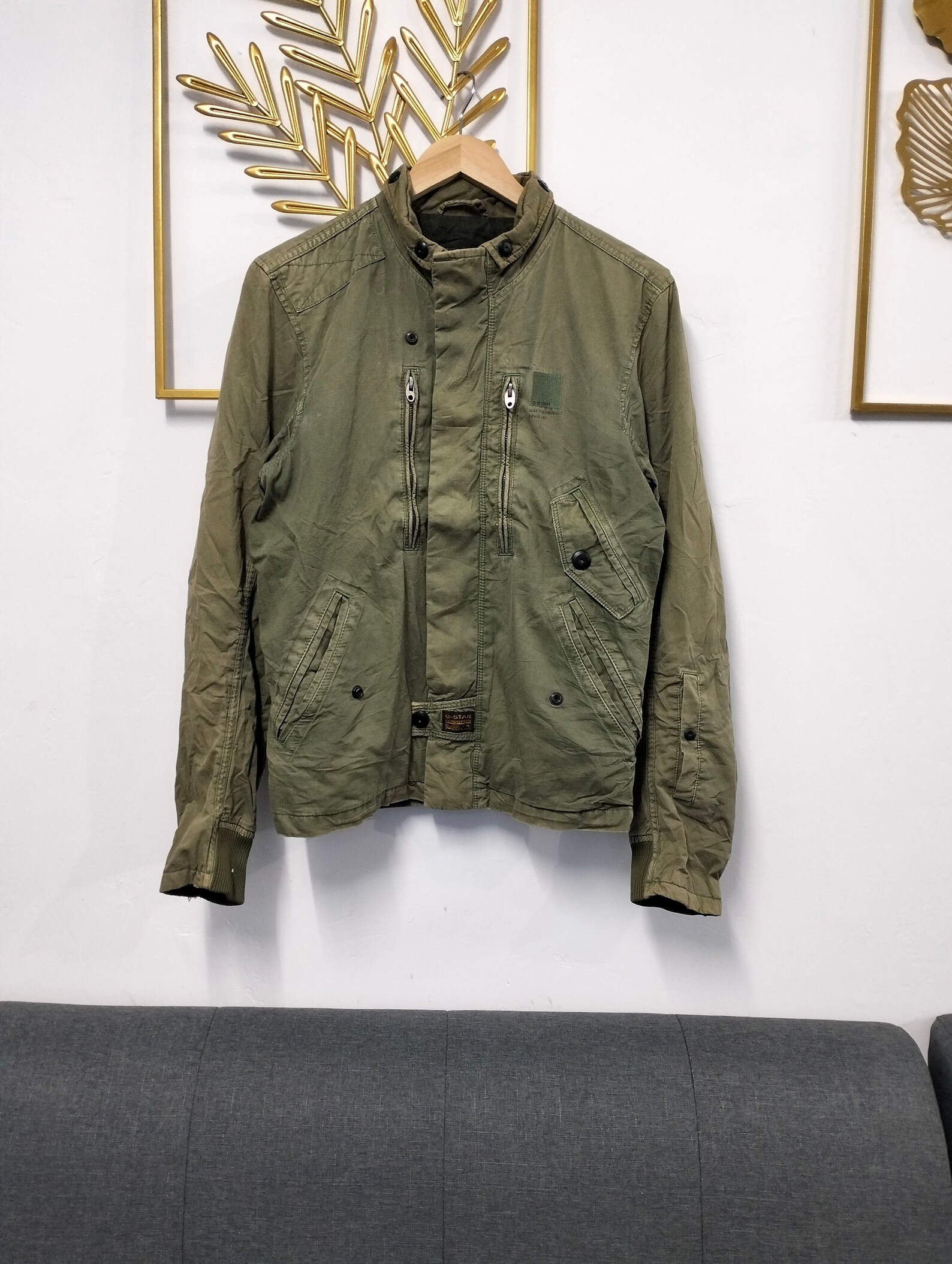 G Star Raw Tactical Jacket G Star Sweater Coat - Etsy