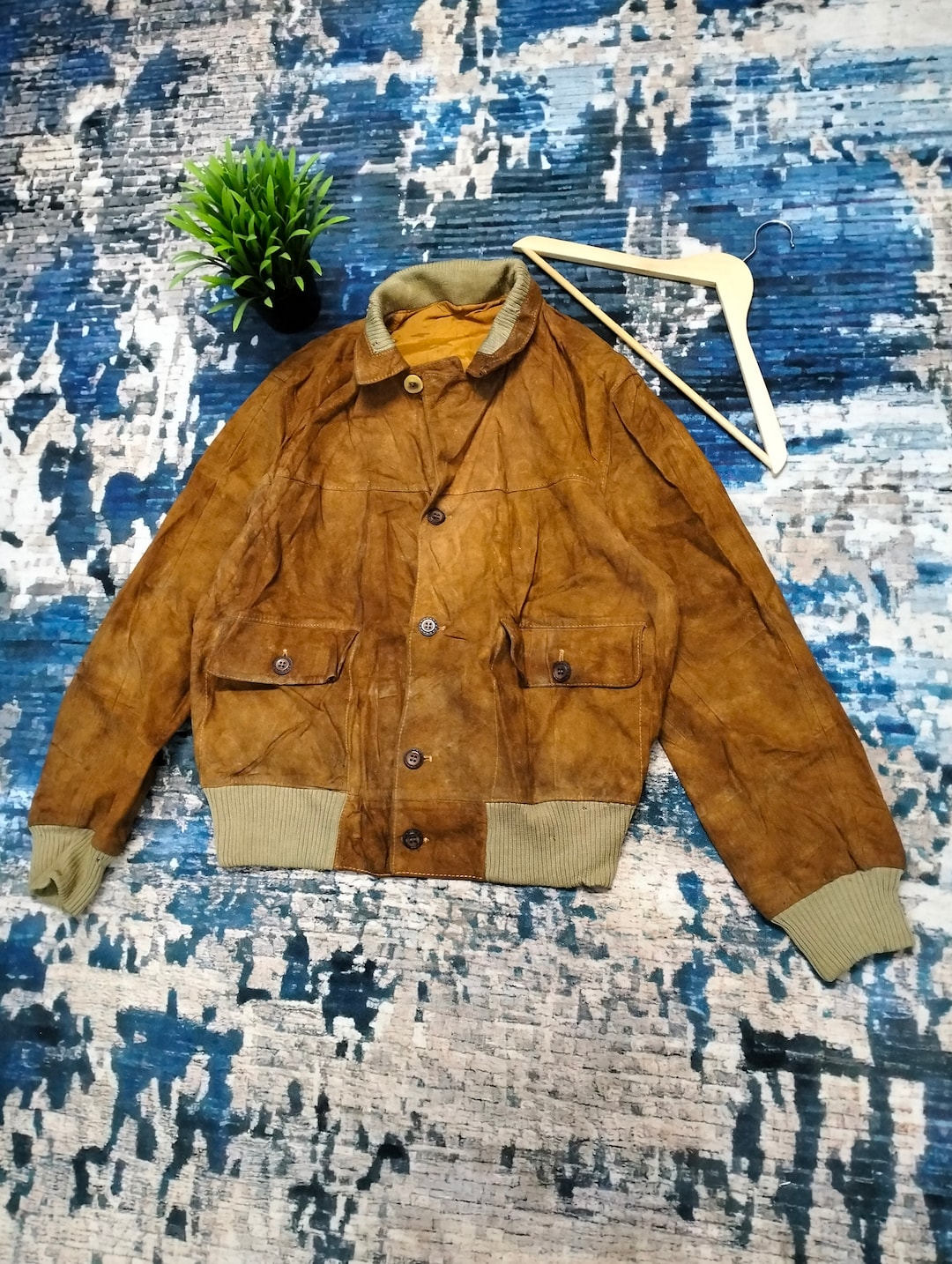 Vintage Japanese Leather Jacket - Etsy