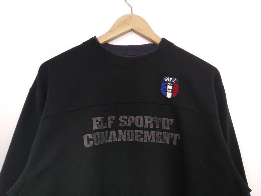 Vintage ELF Motorsport Racing Team Sportif Big Logo Spell Out ...
