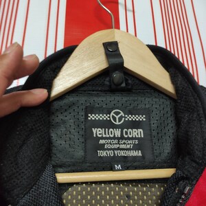 Vintage Yellow Corn Racing Jacket Motorsport Equipment Big Logo Japan ...