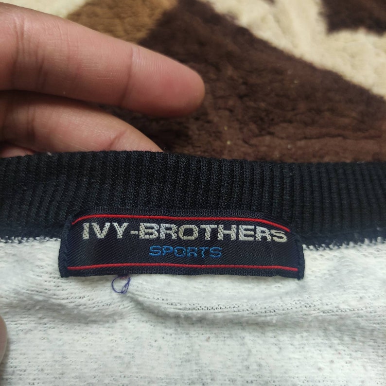 Vintage IVY Brothers Embroidery Logo Sports Sweatshirts | Etsy