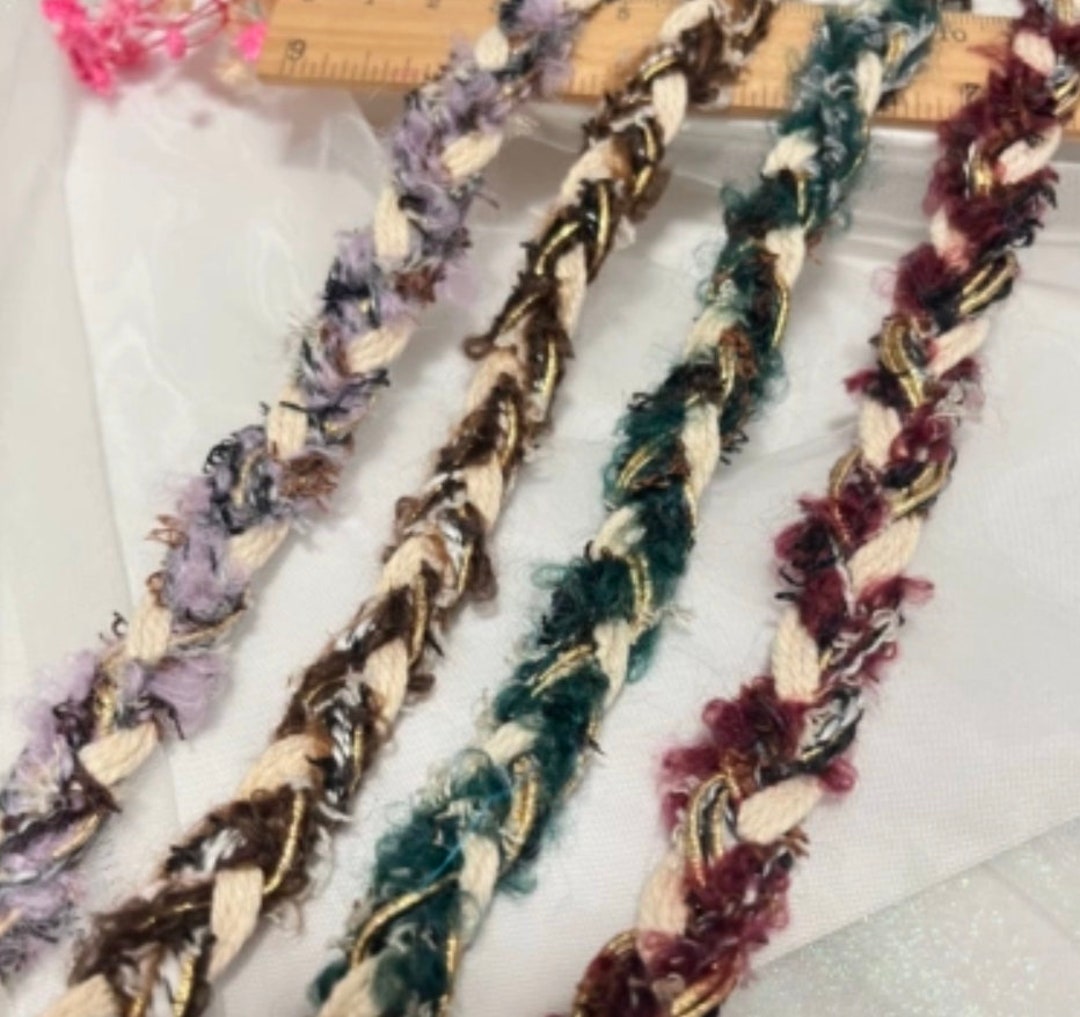 Braided Ribbon Trim, Costume Design Sewing Embellishment, Sold by 1 ...