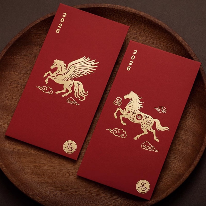 Cowboy Red Envelopes - Etsy