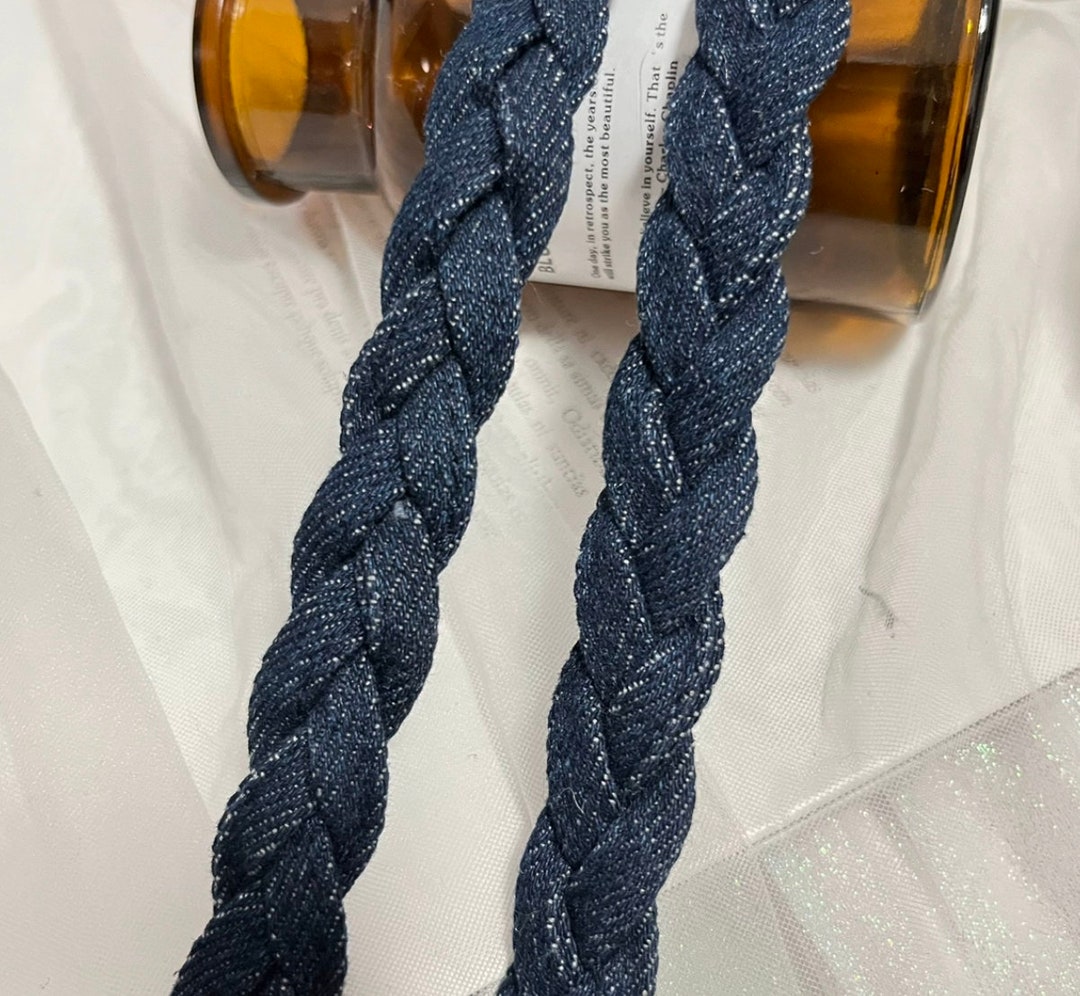 Denim Braid Trim, Costume Design, Sewing Embellishment, Sold by 1 Yard ...