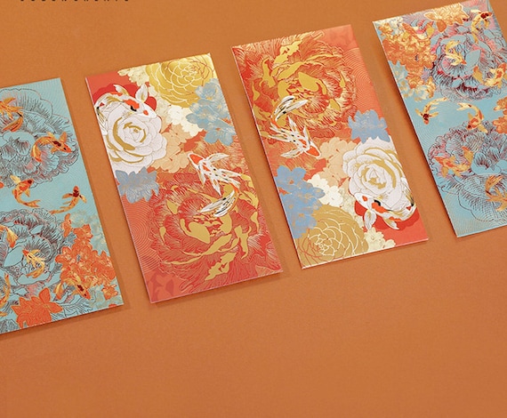 Red Packets Money Envelopes Specialty Paper Envelopes qty | Etsy