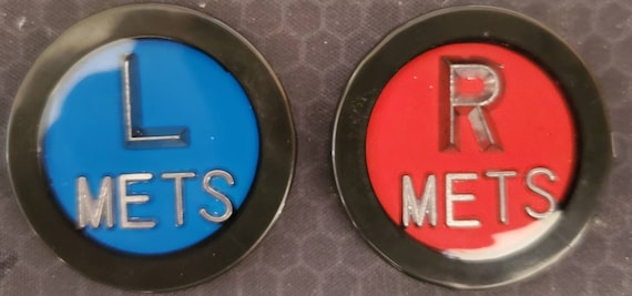 One Set of Black Circular Xray Markers 2-4 Initials Choose | Etsy