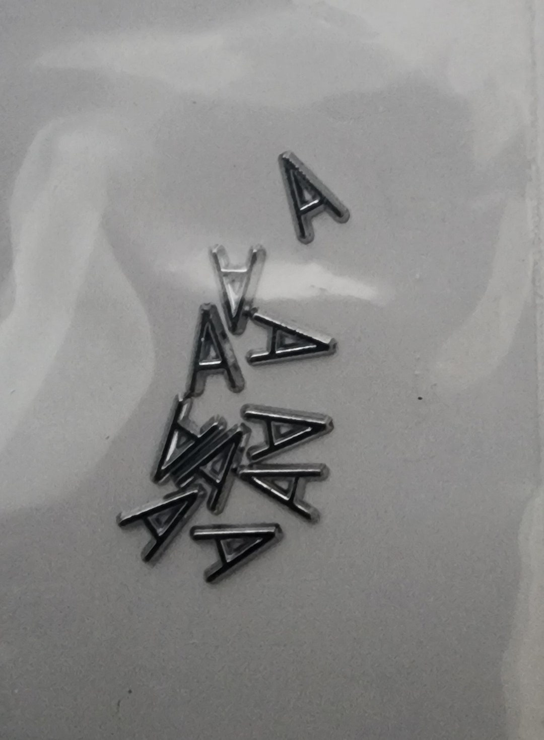 Set of 10 Lead Letters (1/4") - Mix and Match With Any Letter and ...