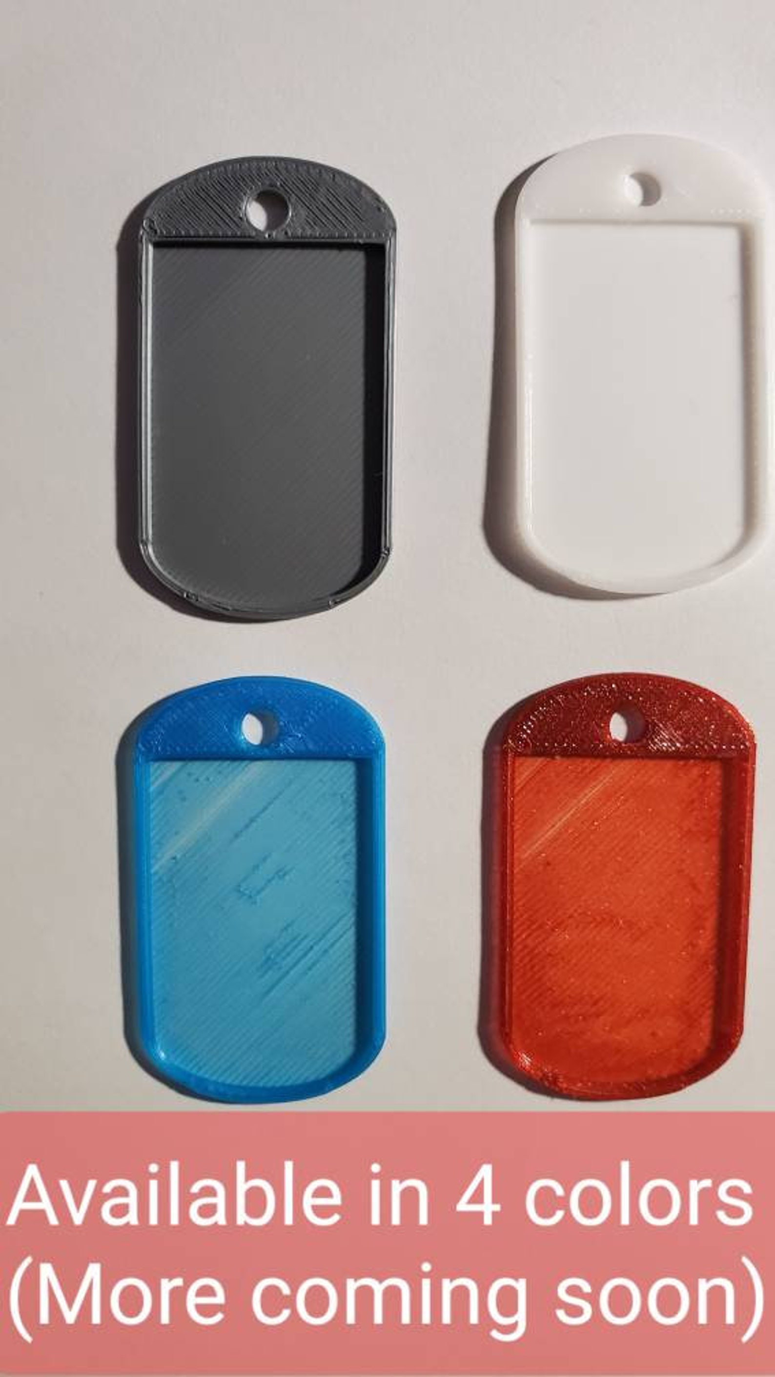 Low Profile - Wafer Thin Military Dog Tag Xray Markers - Choice of 4 ...