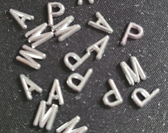 Lead Letters - Etsy