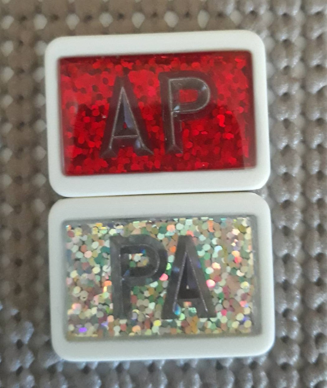 Horizontal White AP/PA Markers - Etsy