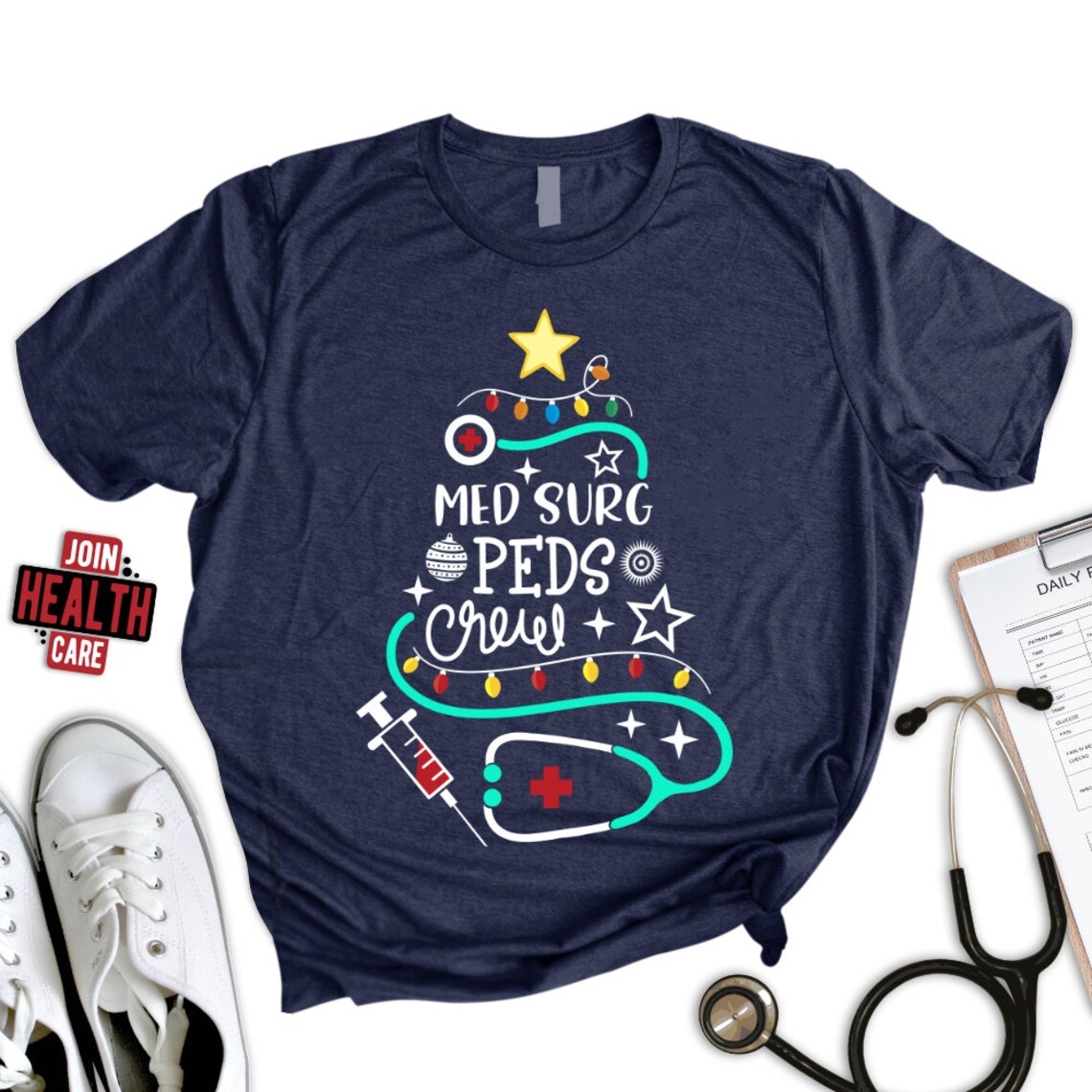 Med Surg Peds Crew Shirt/ Medical-surgical Pediatric Nurse | Etsy