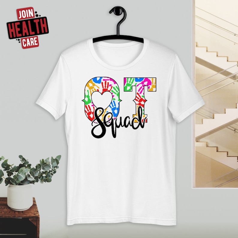 Super OT Squad Shirt, Occupational Therapy T-shirt, Colorful ...