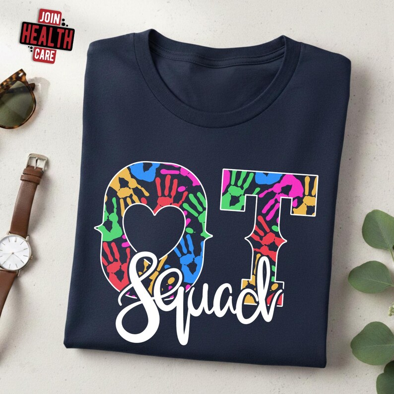 Super OT Squad Shirt, Occupational Therapy T-shirt, Colorful ...