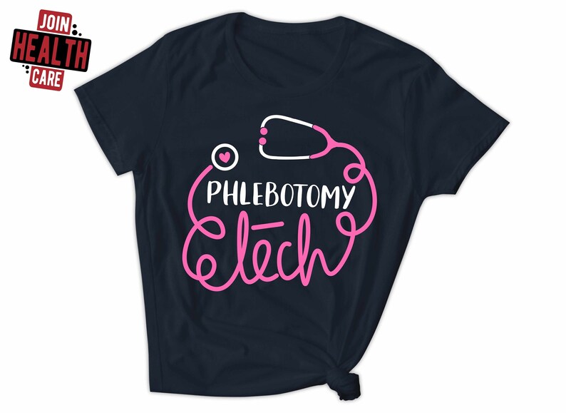 Phlebotomy Tech Shirt Phlebotomy Technician T-shirt - Etsy