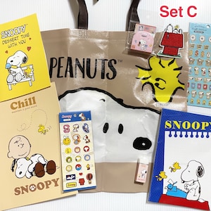 Snoopy Gift Set Cute Stationery Set Journal Notebooks Christmas Back to ...