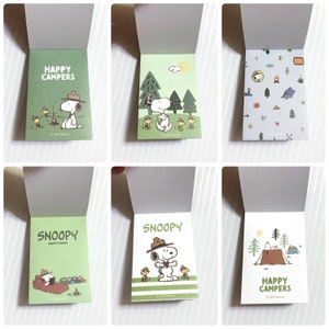 48pcs Peanuts Snoopy Sticker Book Journaling Scrapbooking Deco Stickers ...