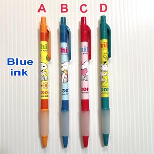 Peanuts Snoopy Pen Planner Writing Cute Stationery - Etsy