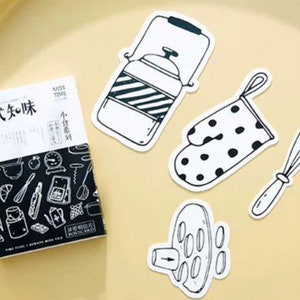 30pcs Kitchen Postcard Set Decoration Card Small Cards Scrapbook ...