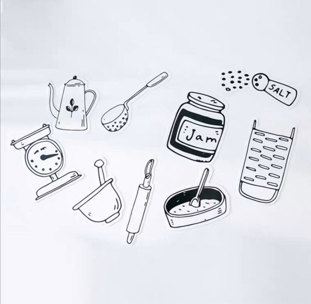 Juego de postales de cocina 30 Uds. tarjetas decorativas - Etsy España