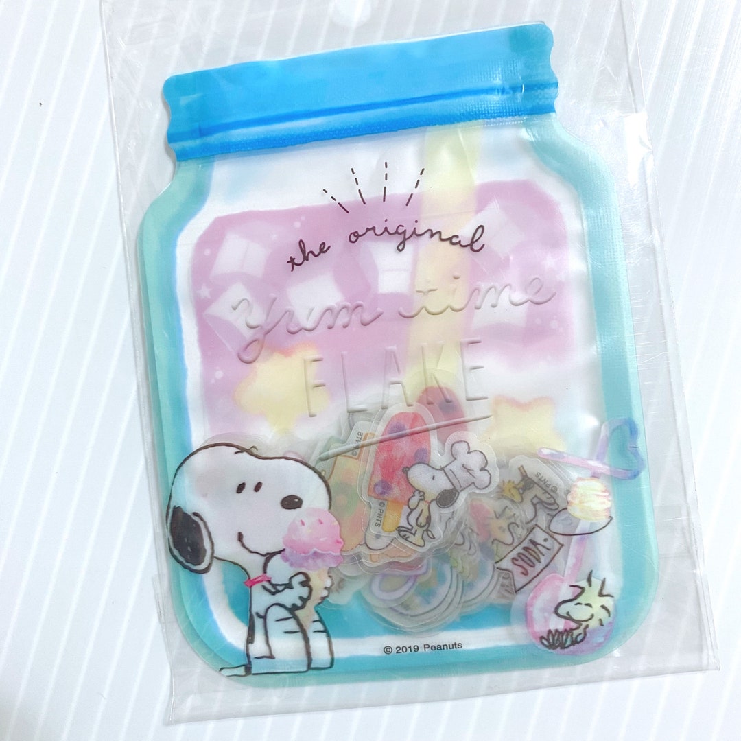 Peanuts Snoopy Stickers Pack Tracing Paper Sticker Journaling ...