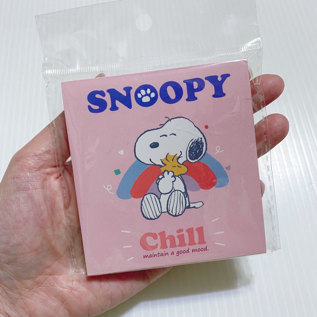 Peanuts Snoopy Memo Pad Planner Decor Journaling Schedule - Etsy