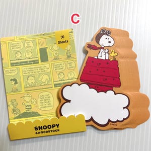 Peanuts Snoopy Memo Paper Planner Decor Journaling Schedule - Etsy