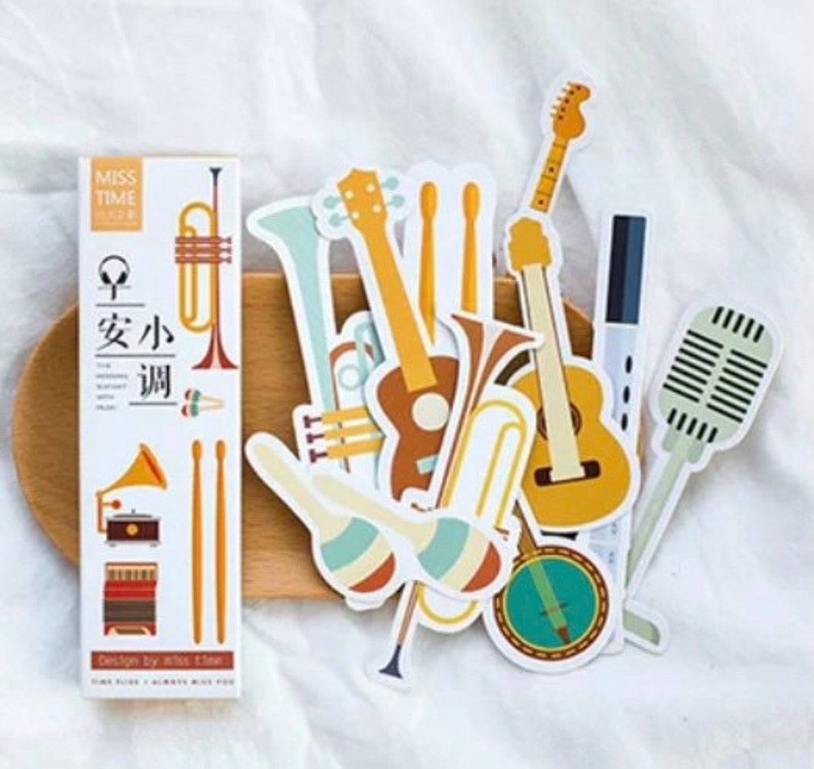 30pcs Musical Instrument Bookmarks Music Bookmark Set Book | Etsy