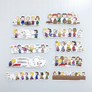 10pcs Peanuts Snoopy Bookmarks Set Book Accessories Journaling ...