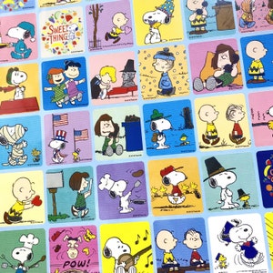 Peanuts Snoopy Stickers Cute Planner Decor Deco Sticker Scrapbooking ...
