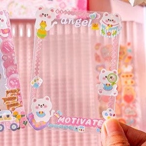 25 Polco Deco Stickers Sheet Cute Toploader Mystery Stickers Pack Shiny ...