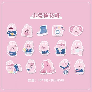 45pcs Animal Stickers Rabbit Sticker Cat Stickers Bear Fox - Etsy