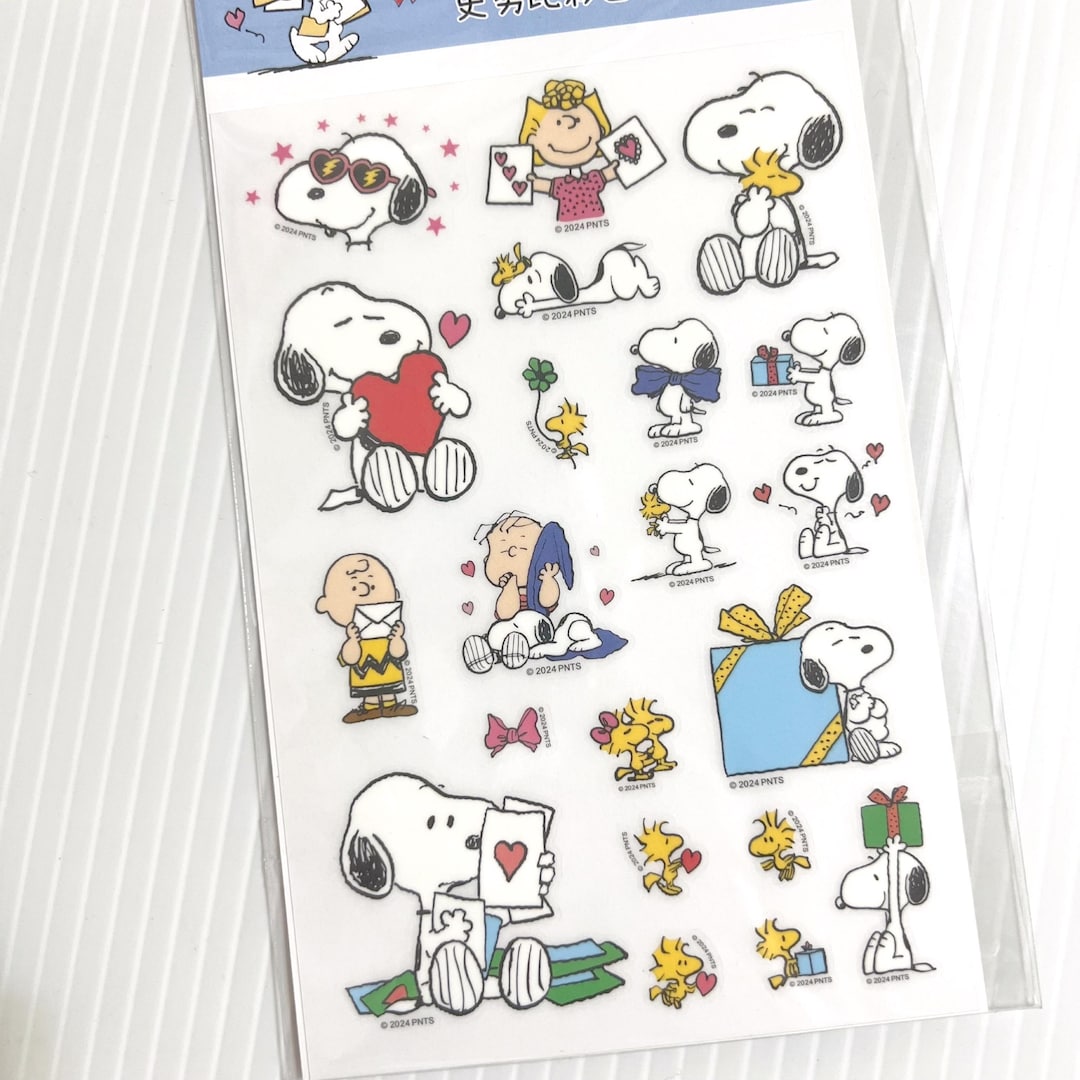 Peanuts Snoopy Stickers Transfer Stickers Planner Decor Deco Sticker ...