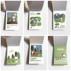 48pcs Peanuts Snoopy Sticker Book Journaling Scrapbooking Deco Stickers ...