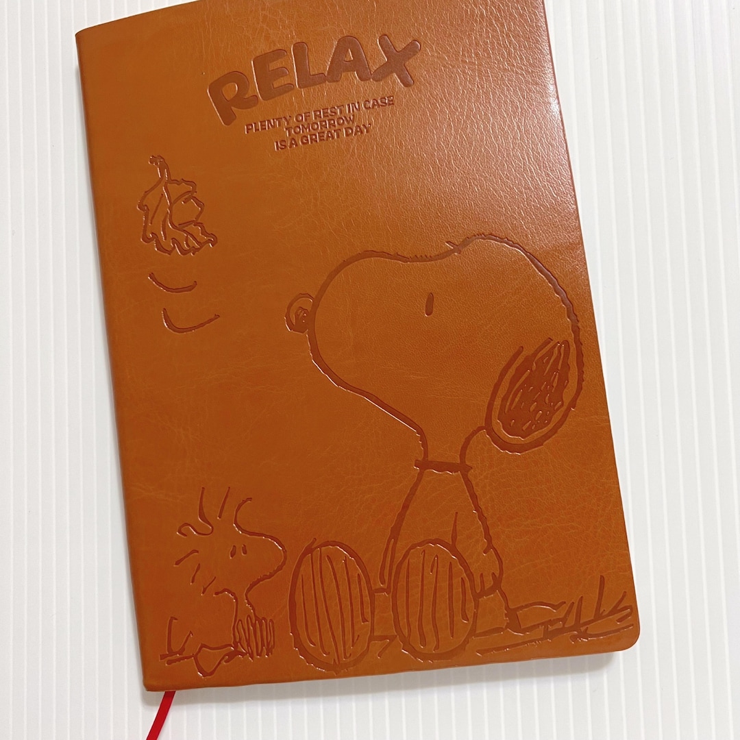 Peanuts Snoopy Grid Notebook Cute Stationery Journal Back to School - Etsy