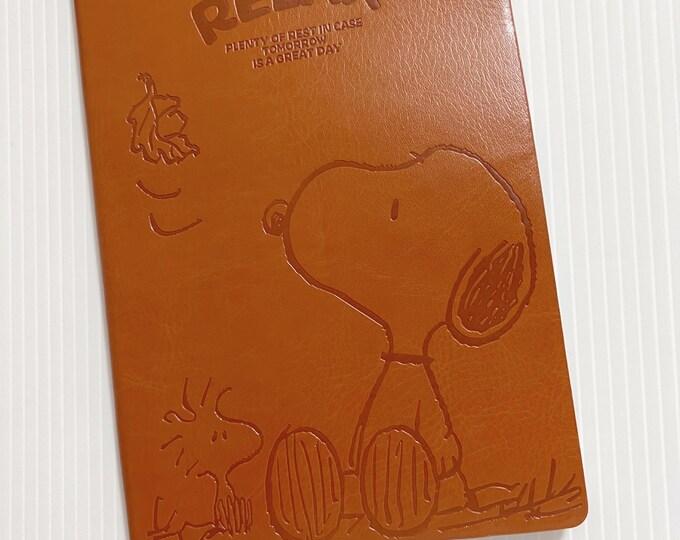 Peanuts Snoopy Grid Notebook Cute Stationery Journal Back to School - Etsy