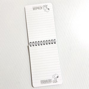 Peanuts Small Snoopy Notebook Spiral Notebooks Lined Cute Stationery ...