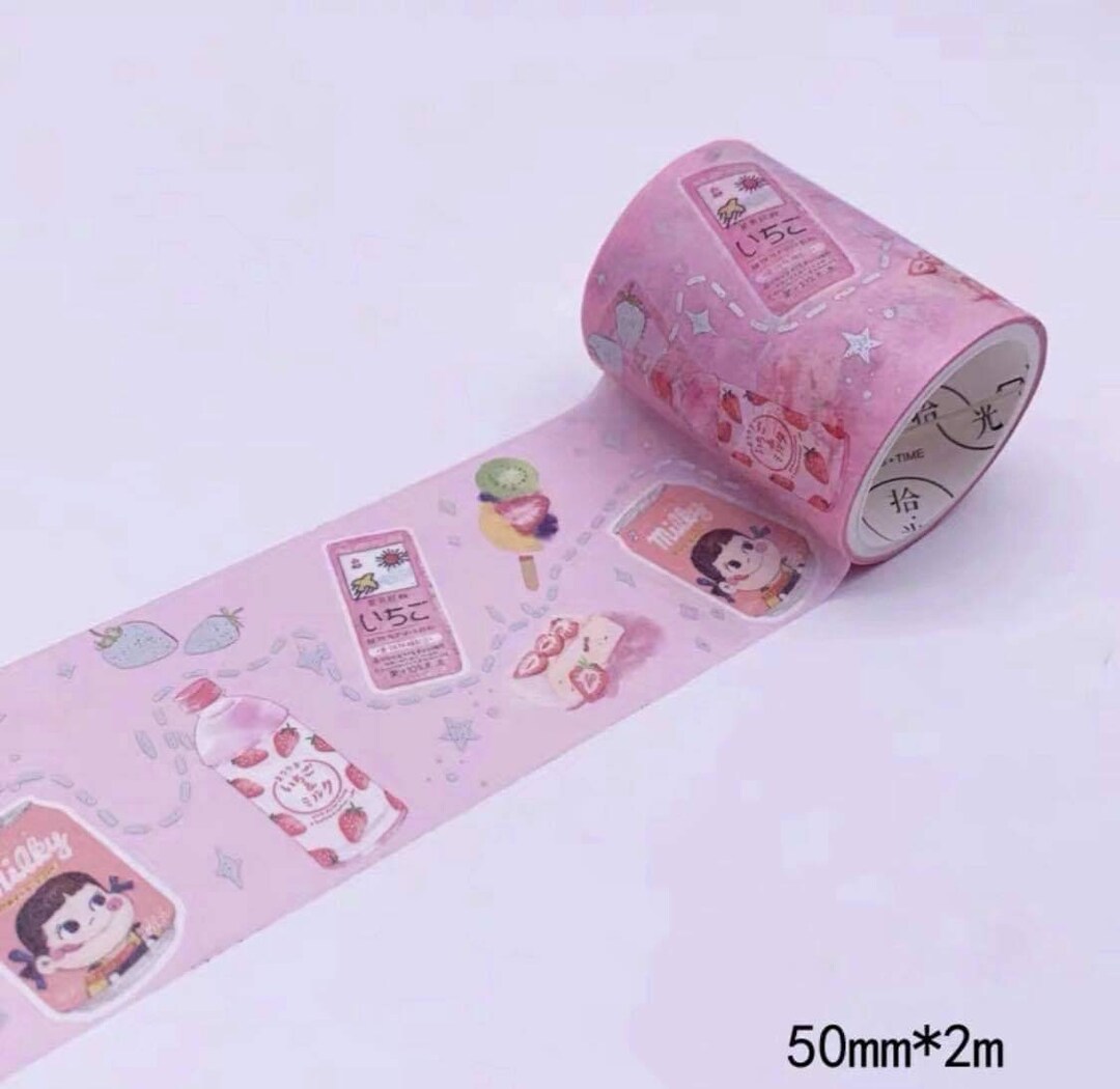 Sweets Washi Tape 2m Food Drinks Masking Tapes Snacks Planner Deco ...