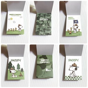 48pcs Peanuts Snoopy Sticker Book Journaling Scrapbooking Deco Stickers ...
