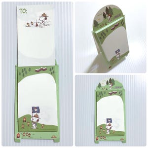 Peanuts Snoopy Memo Pad Planner Decor Journaling Schedule - Etsy