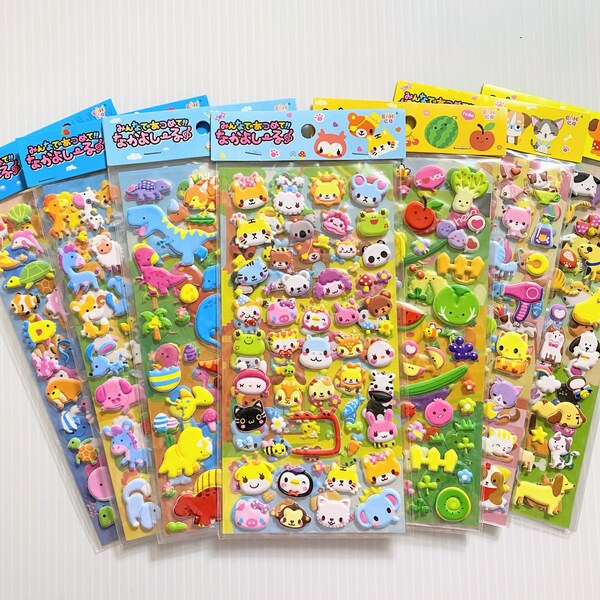 Cat 3d Puff Sticker - Etsy