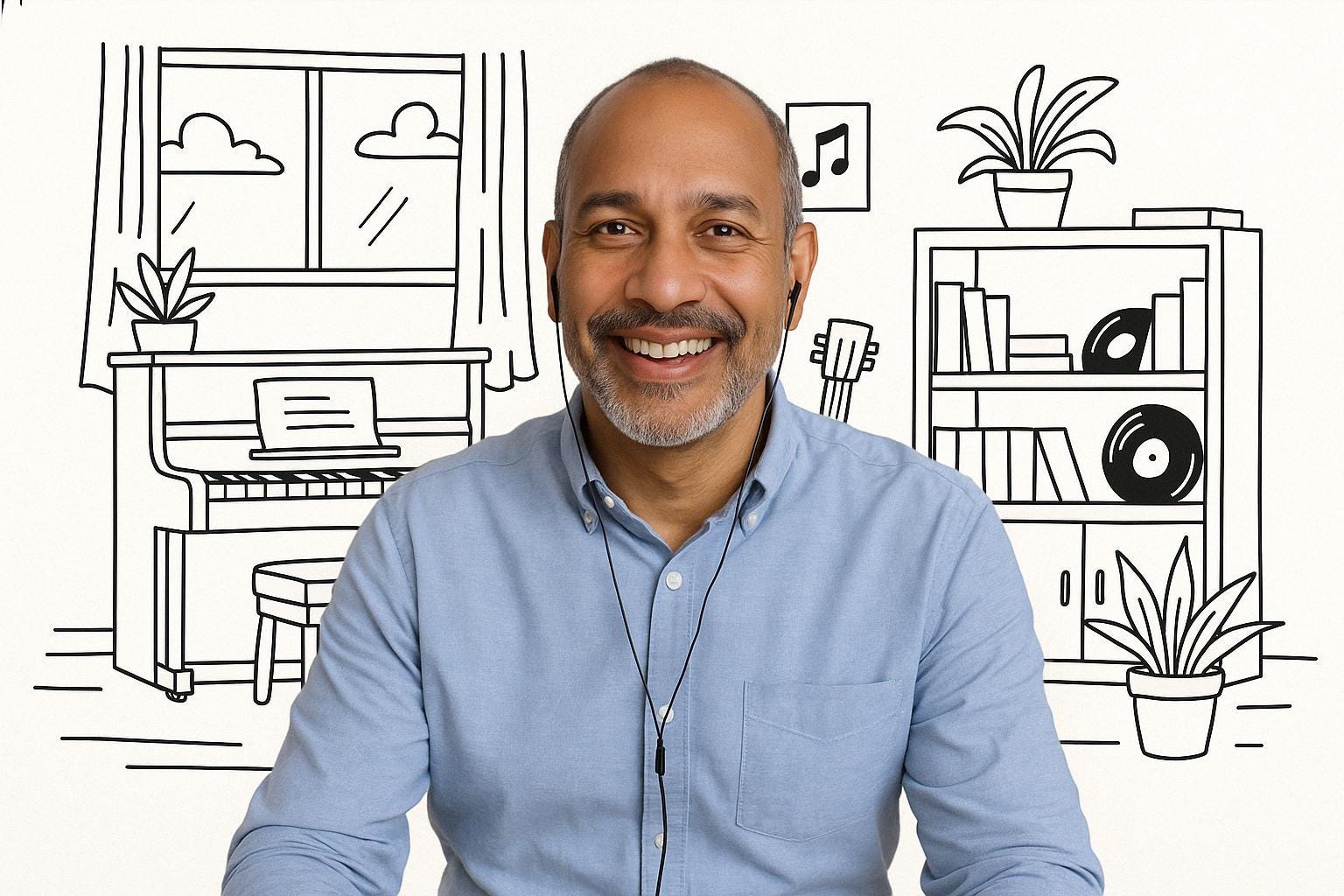 40 Illustrated Virtual Backgrounds for Zoom & Teams | Artistic ...